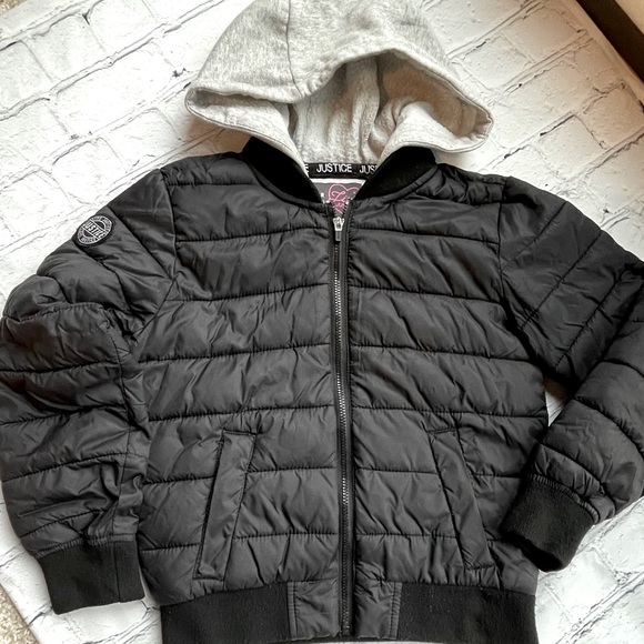 Justice | Jackets & Coats | Justice Packable Hooded Puffer Jacket ...